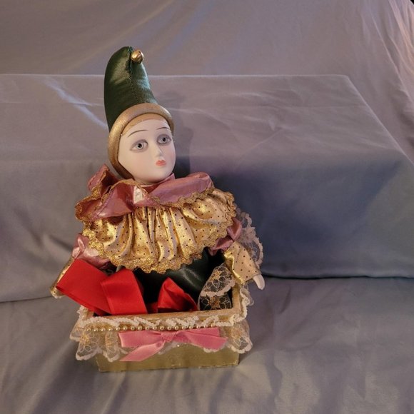 Harlequin | Other | 26 Vintage Harlequin Clown Collectible Wind Up ...